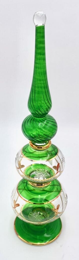 Blown Glass Christmas Tree Topper - German Glas Werks